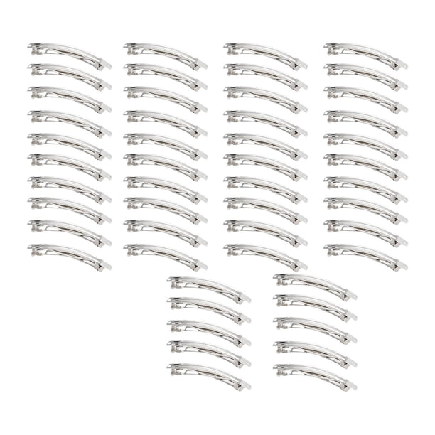 50 piezas Spring Diseño francés Clips para el cabello Barrettes para el ...