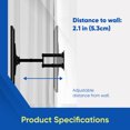 onn Tilting TV Wall Mount for 19" to 50" TVs, UL Listed, up to 12 ...