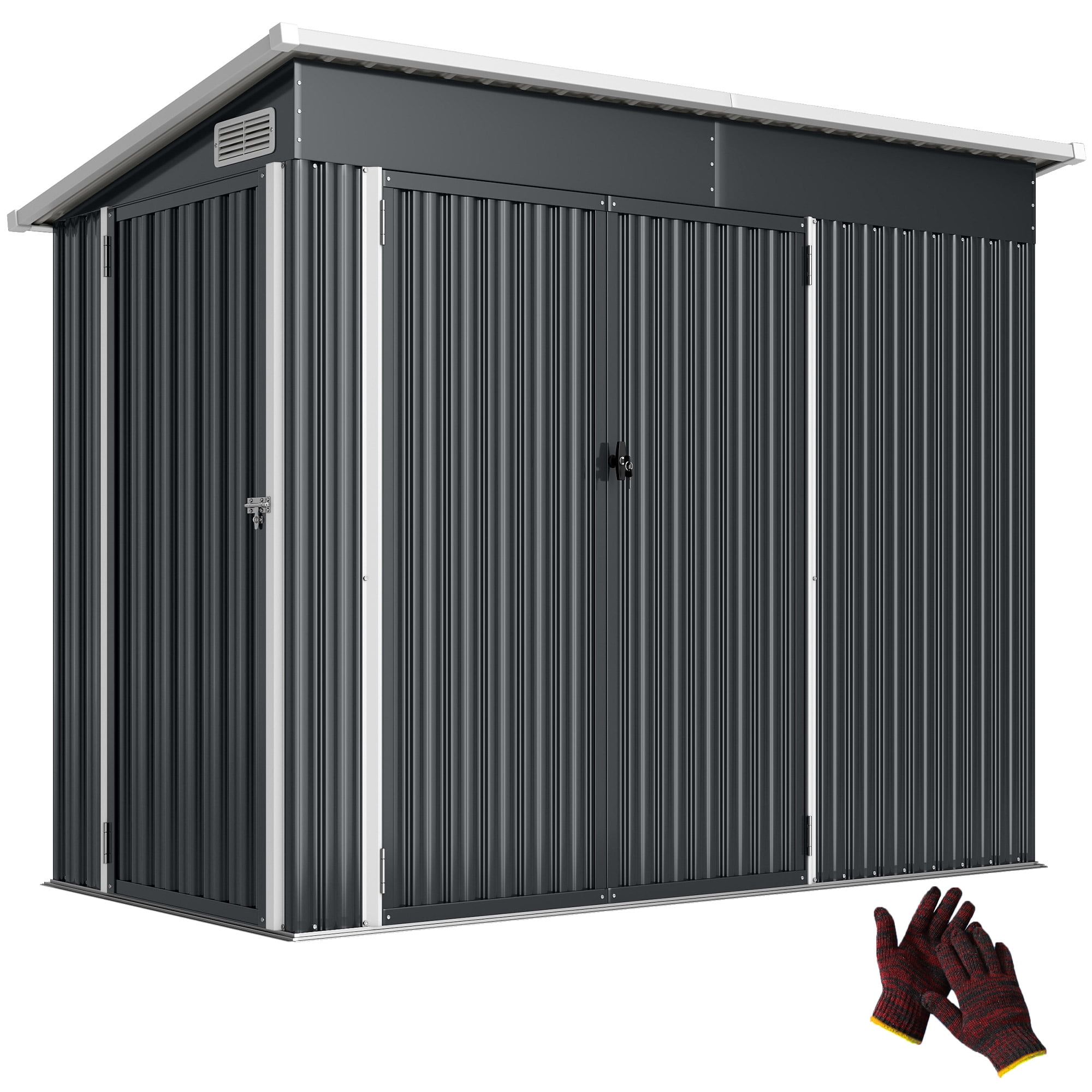 Click here for Outsunny 7.5 X 4.3 Outdoor Storage Shed With Locka... prices