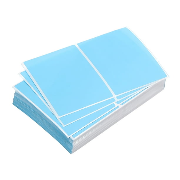 300 Labels Colored Rectangle Stickers, Color Code Sticker, 4x2 Inch ...