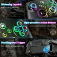 Wireless Xbox One Controller - RGB Gamepad with 3.5mm Headphone Jack ...