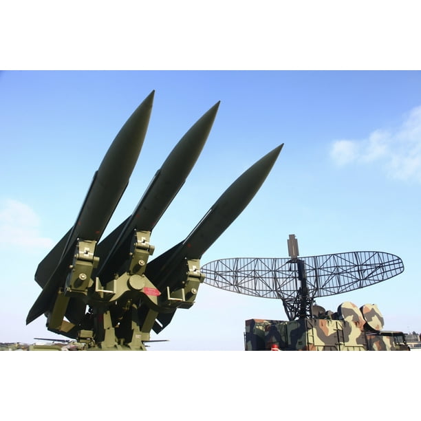 MIM-23 Hawk anti-aircraft missile launcher of the German Air Force ...