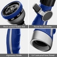 Heavy Duty Metal Watering Wand 15 Inch, Garden Hose Sprayer with 10 ...