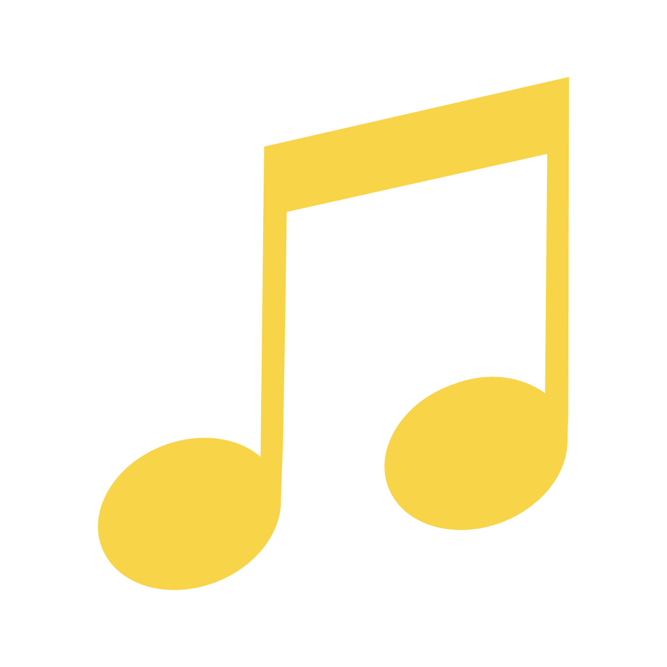 Music Note Sticker Decal Die Cut - Self Adhesive Vinyl - Weatherproof ...