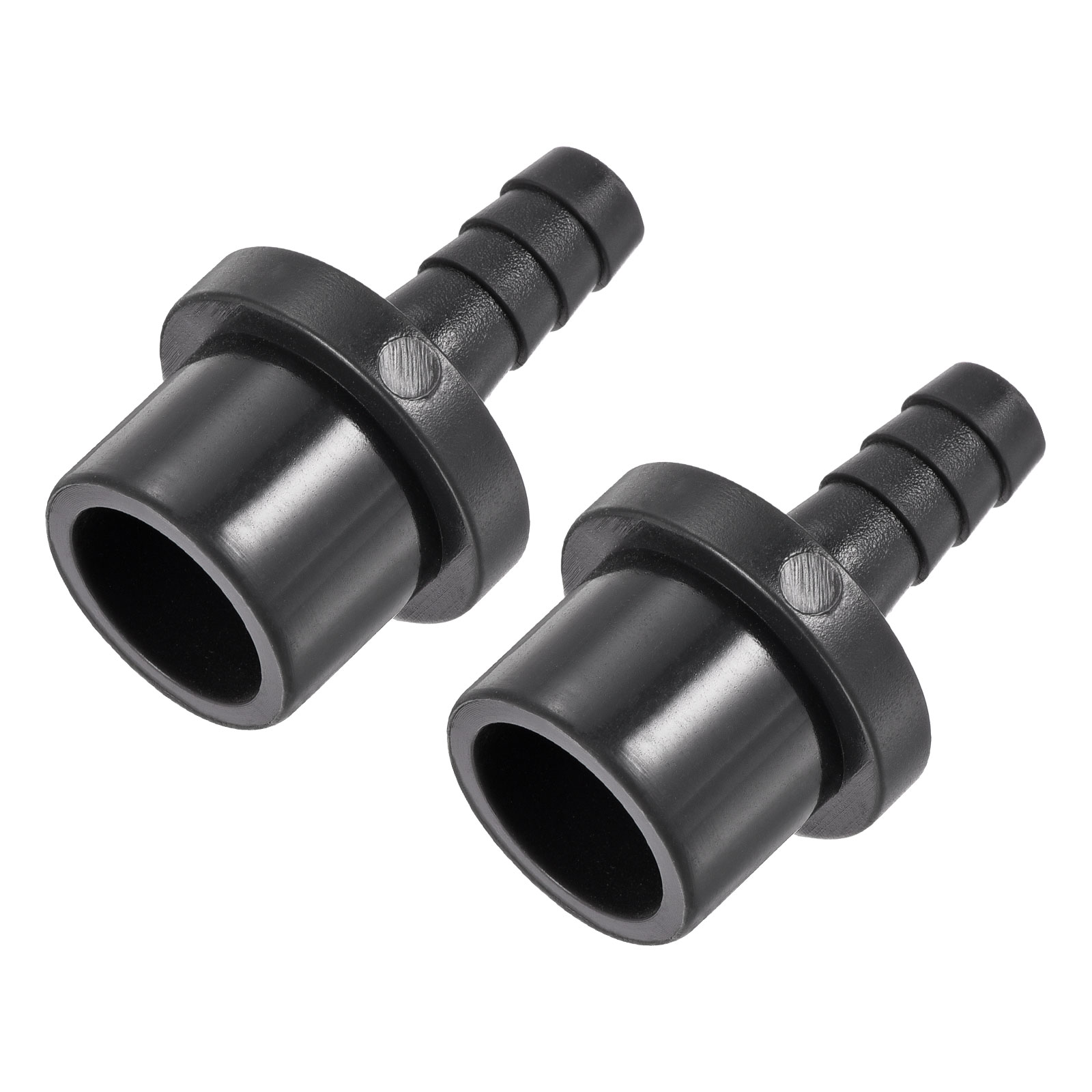 Uxcell 8mm Barbed x 20mm OD Spigot Straight PVC Pipe Fitting Quick ...