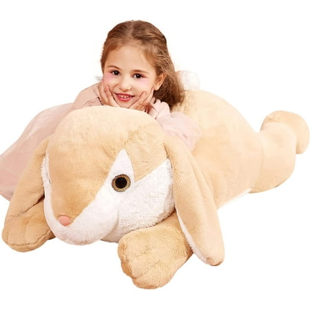 AmPm Giant Rabbit Stuffed Animal Plush Toy,Large Bunny Cute Jumbo Soft ...