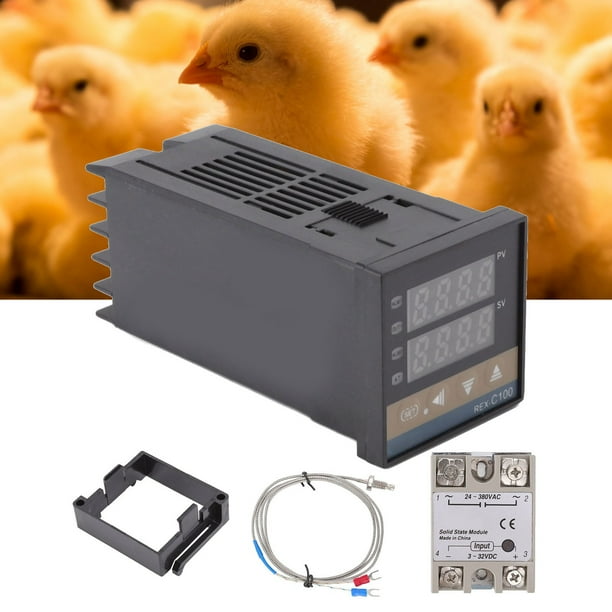 Controlador de Temperatura PID Digital Resistente a la Corrosión Fácil de Operar Configuración ...
