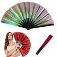 ACDANC 2026 New Upgraded Hand Fan for Women Foldable,Line Dance Popping ...