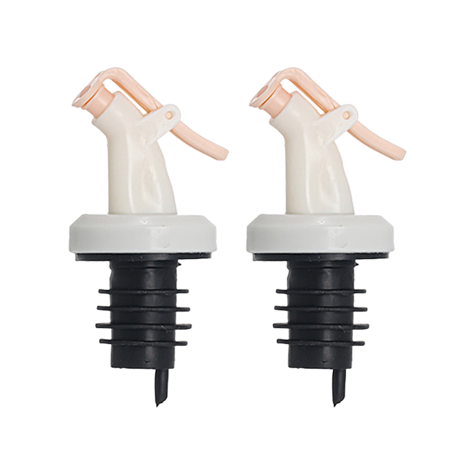 Farfi 2Pcs Bottle Stopper Reusable Sealed Press-type Leak Proof Multi ...