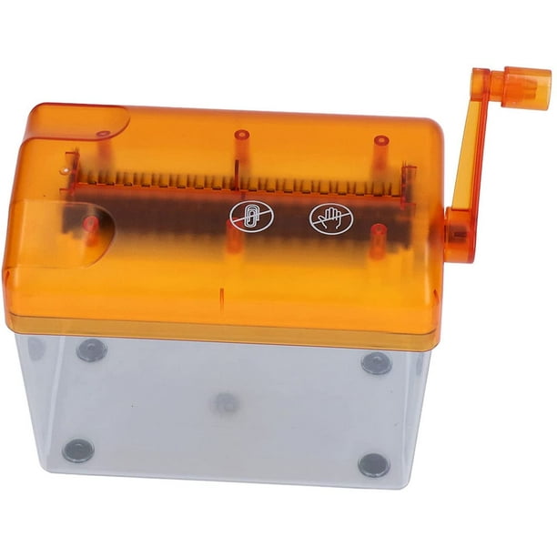 Manual Hand Paper Shredder, Hand Crank Paper Shredder, Capacity 1L ...