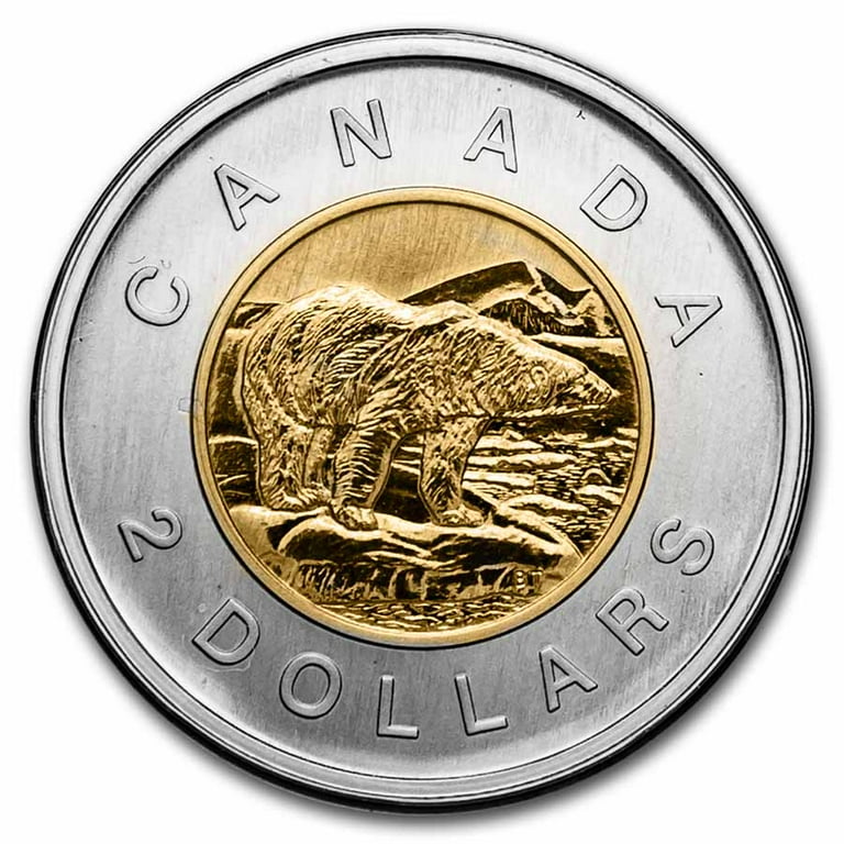 1996 Canadian 2 Dollar Coin