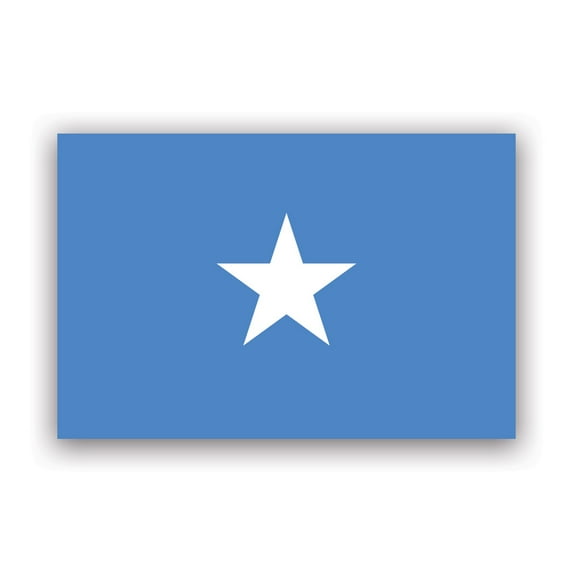 Somali Flag Sticker Decal - Self Adhesive Vinyl - Weatherproof - Made ...