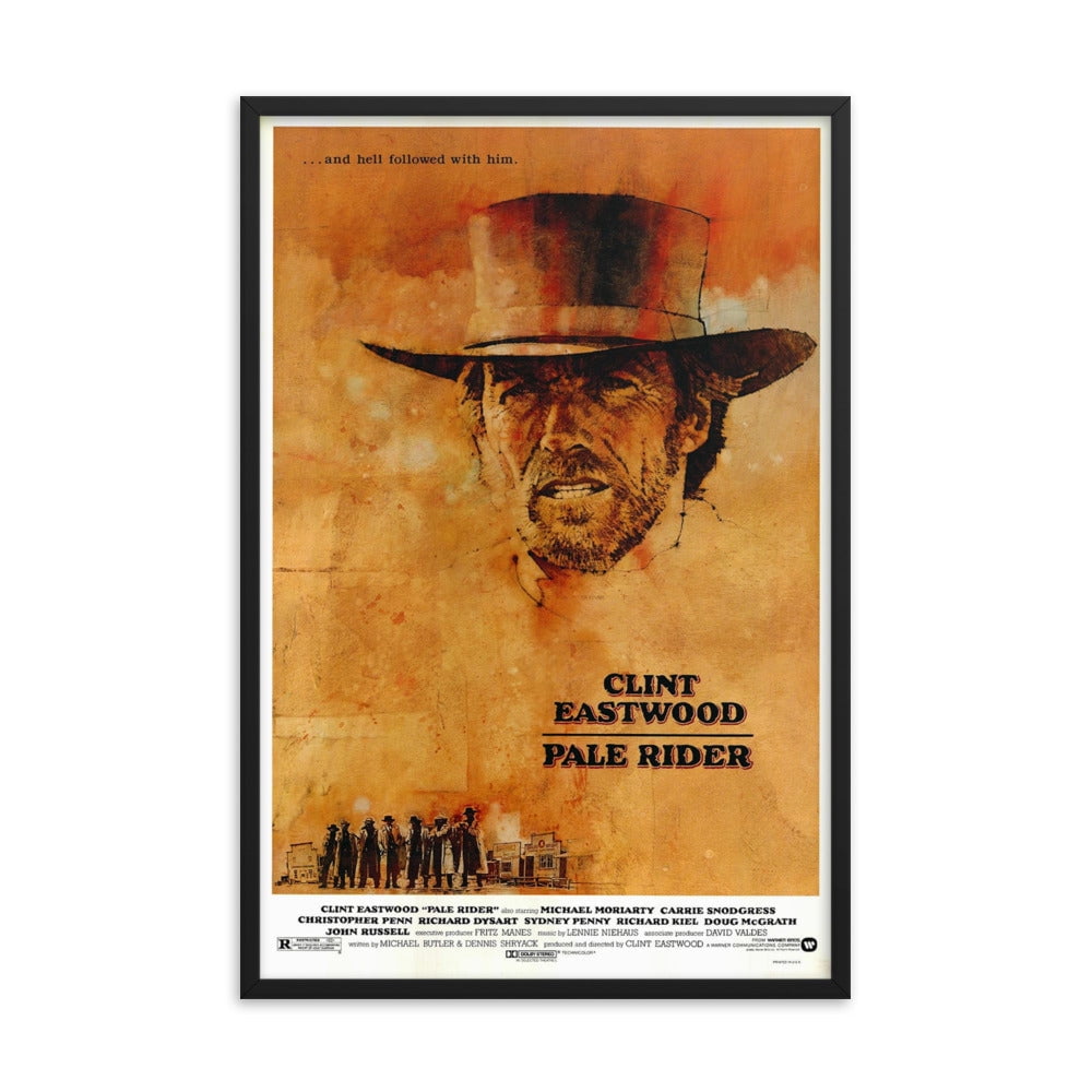 Pale Rider 1985 REPRINT movie poster - Walmart.com
