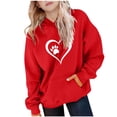 Avtoify Kids Solid Color Long Sleeve Casual Sports Hoodie Hooded top ...