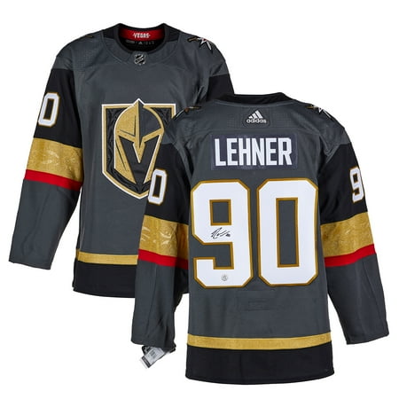 Robin Lehner Vegas Golden Knights Autographed Adidas Jersey | Walmart ...