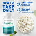 Nervital Advanced Nerve Health Support Pills Natural Vitamin Supplement ...