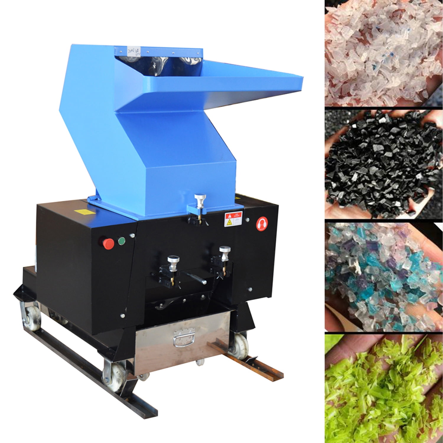 INTBUYING Type 400 Electric Plastic Shredder Plastic Bottle Crusher ...