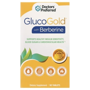 Doctorsâ€™ Preferred GlucoGold, Berberine 1,500 mg, Chromium, Cinnamon ...