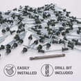 CERPXFF-(Pack of 100) Painted Blind Rivets 5/32" x 5/16" (4.0 x 8 mm ...