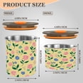 30OZ Food Storage Can - Keep Coffee Tea Flour & More Fresh - Ideal for ...