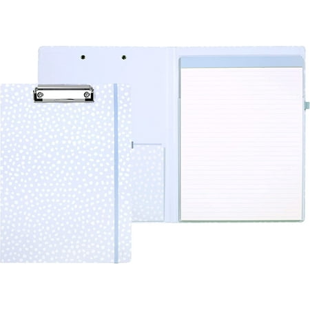 Steel Mill & Co Cute Clipboard Folio with Refillable Lined Notepad and ...