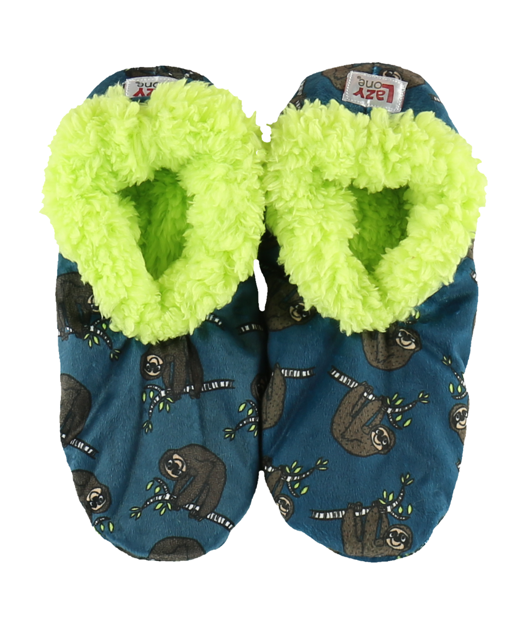 OoohGeez Womens Non Slip Fuzzy Slippers, Sloth Steps, Funny Animal ...