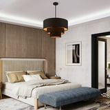 Livex Lighting Sentosa 4-Light Mid-Century Modern Ceiling Lamp Fixture ...