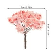 Hemobllo Cherry Trees Model Pink Sponge 12Pcs for Balcony - Walmart.com