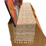 Beige Night Stand Table Top Cloth Dresser Scarf Runners and Toppers for ...