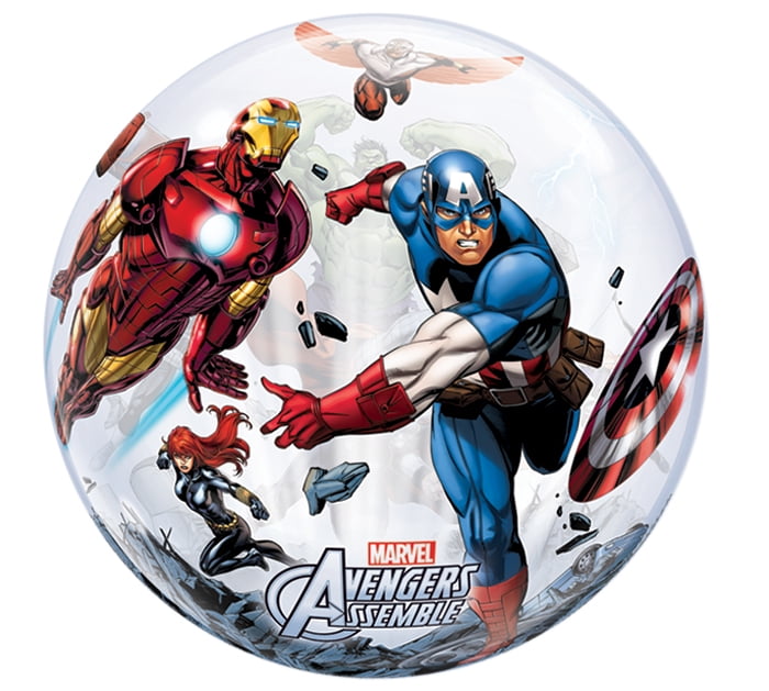 Avengers Assemble Bubble Balloon - Walmart.com - Walmart.com