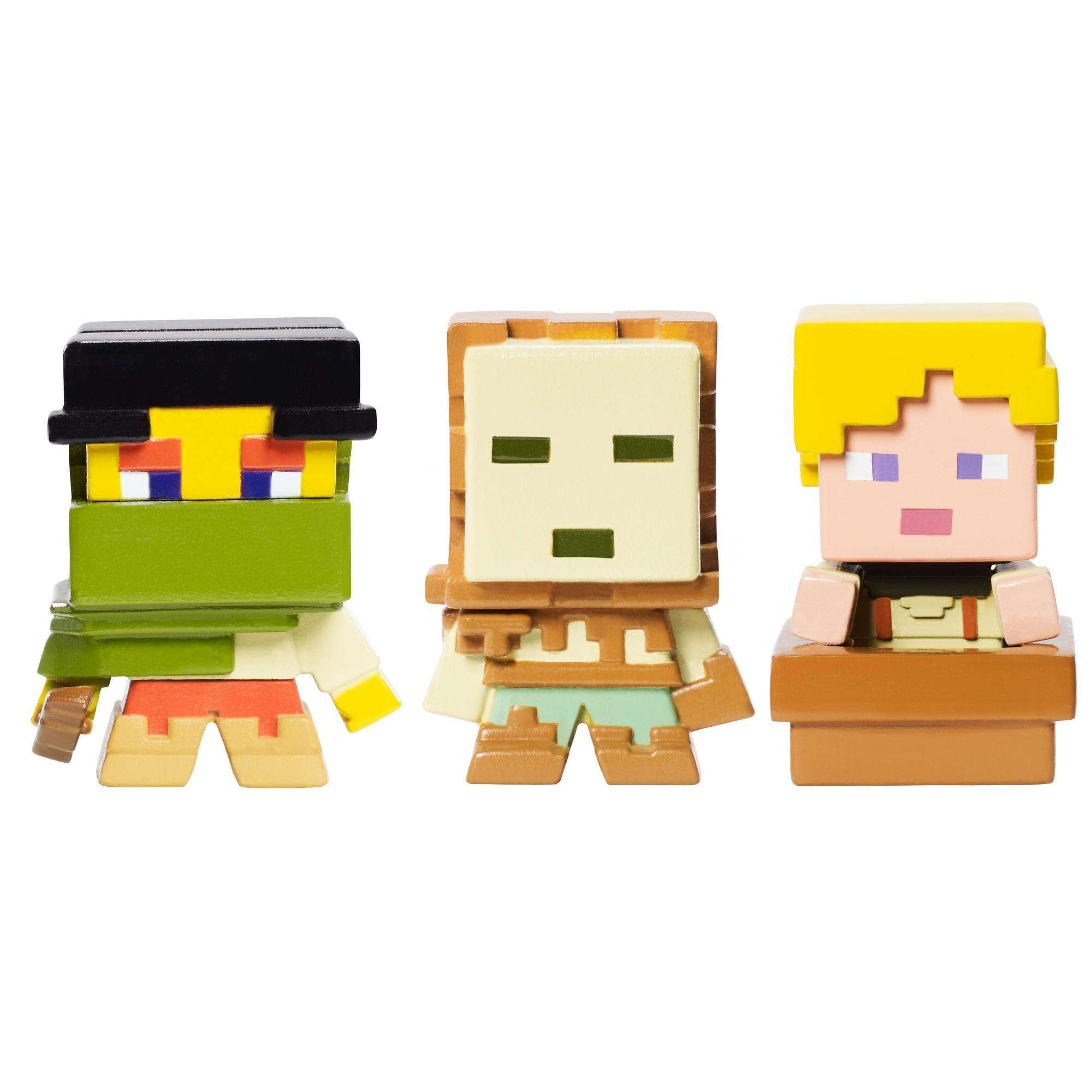 Minecraft Mini Figure Biome Settlers Series Desert 3-Pack - Walmart.com