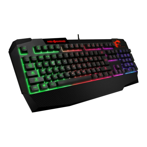 MSI VIGOR GK40 Mechanical Feel RGB Gaming Keyboard - Walmart.com ...