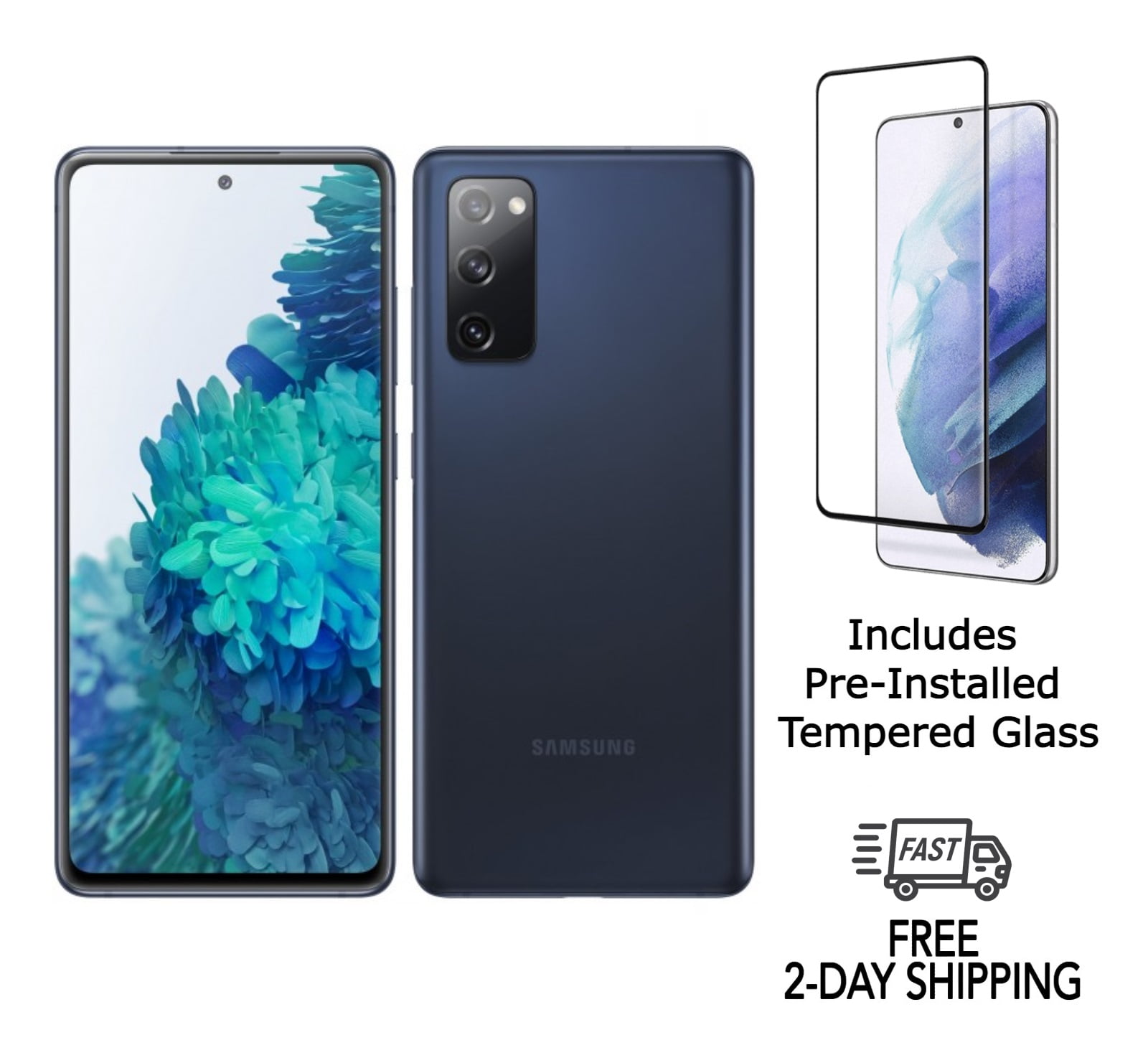 Restored Samsung Galaxy S20 FE 5G G781U (Fully Unlocked) 128GB Cloud Navy w/ Pre-Installed ...
