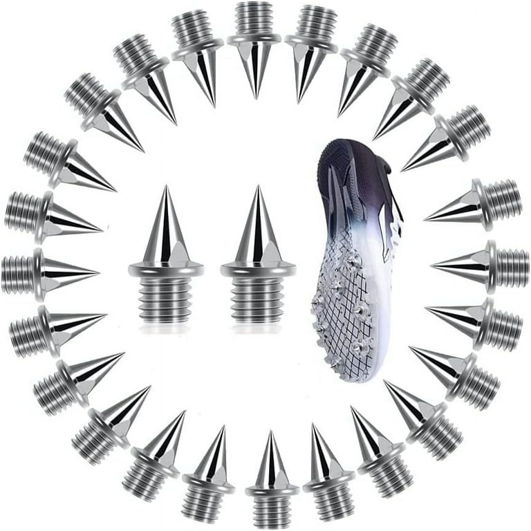 Track Spikes Replacement Kit, 50 Pcs 1/4 Inch Cross Country Track Spikes Replacement Kit, 50 Pcs 1/4 Inch Cross Country