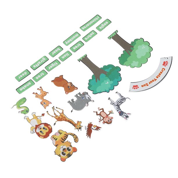 Felt Story Pieces Set, Hand Eye Coordination Animal Felt Pieces ...