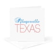 3drose, Pflugerville, Texas, Red, Blue Text. Patriotic Home Town Design ...