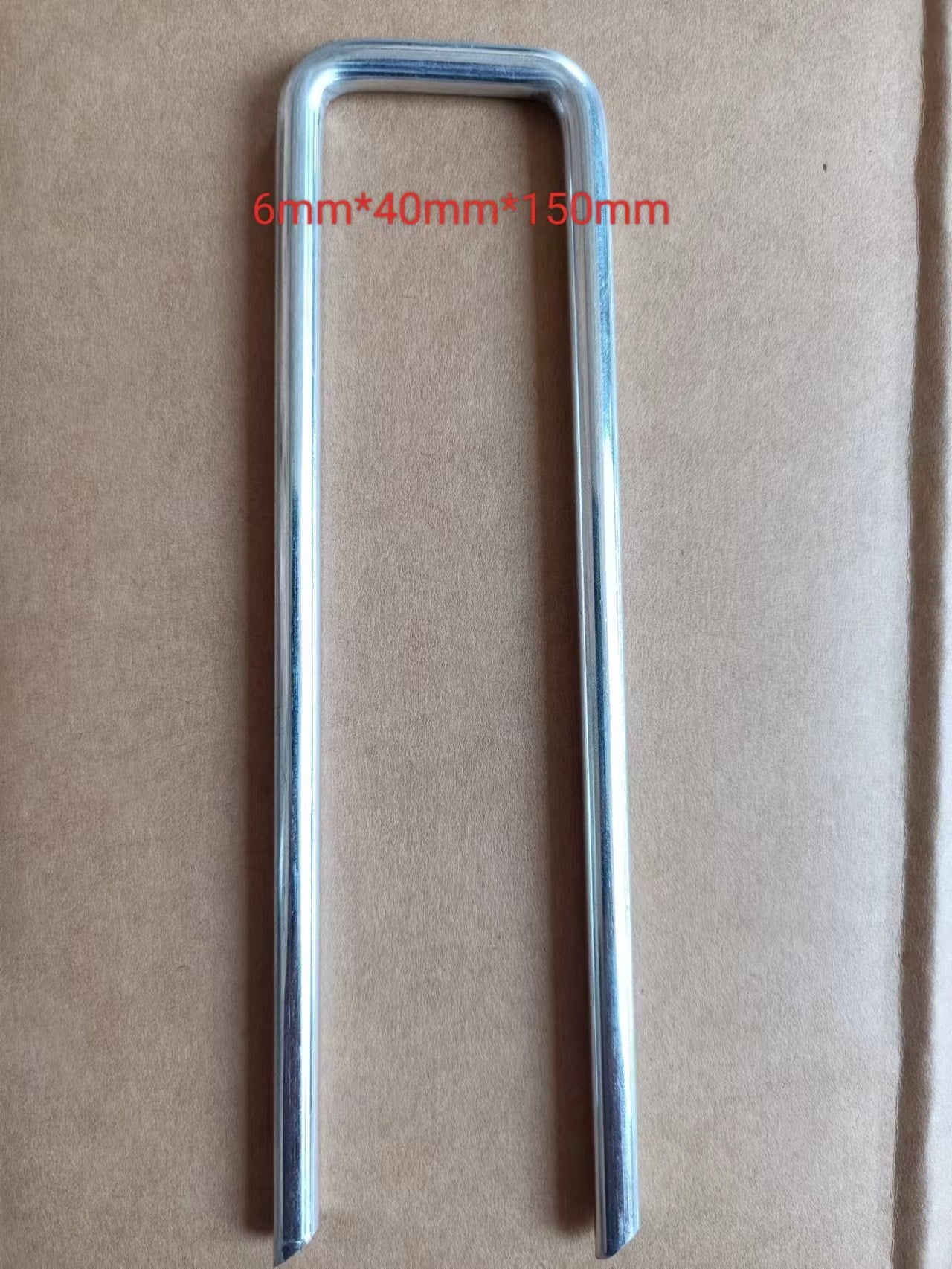 Clavo de tierra en forma de U Clavo de tierra para tela antihierba ...