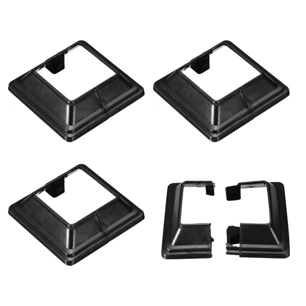 Deck Post Base Cover, 4Pcs Split Style Post Bracket 42x42mm/1.65x1.65 ...