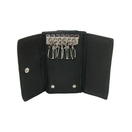 Bacci - Size one size Leather Snap Close Double Key Case - Walmart.com ...