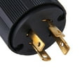 Locking NEMA L14-30P Lock Plug 30A 125-250V 4 Prong For Generator Cord ...