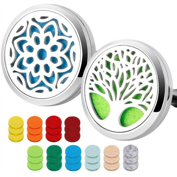 Car Diffuser Vent Clip Cylindrical Essential Oil Car Diffuser Vent Clip ...
