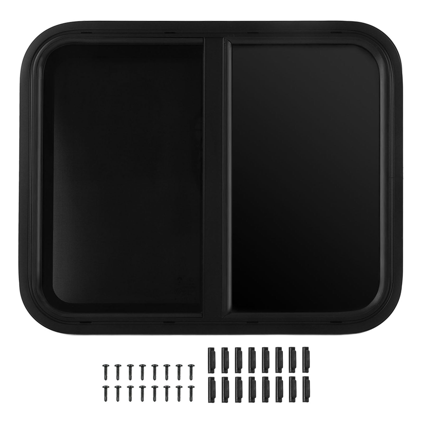 Sliding RV Window,Push Pull Window Rounded Camper Window Round Corner ...