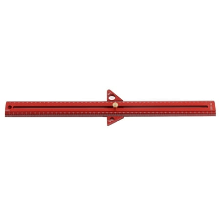 Woodworking T Track Ruler, Wood Measuring Angle Ruler Clear Scale ...