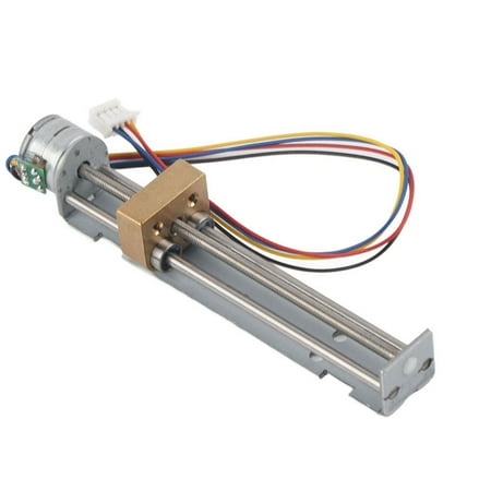 Compact Stepper Motor Linear Slide Table with Linear Bearing Screw ...