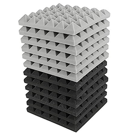 12 Pcs Acoustic Foam Board For Acoustic Treatment In Recording Studio ...