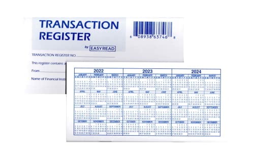 18 Pack Checkbook Registers with 2022-2024 Calendars Macao | Ubuy