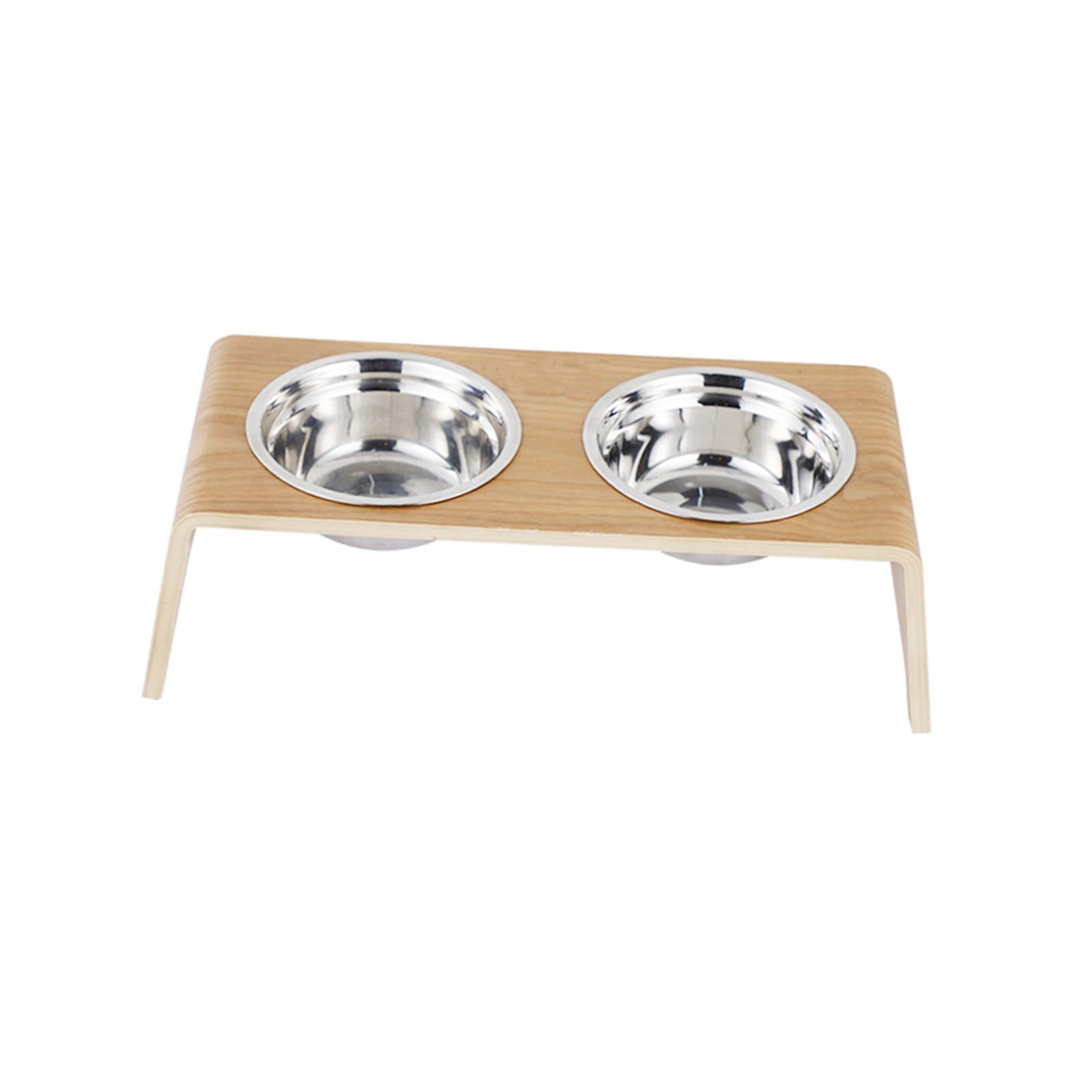 Click here for Bunblic Raised Pet Bowls Metal Pet Feeding Bowl No... prices