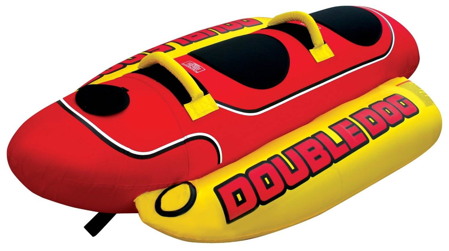 Buy AIRHEAD HD-2 Hot Dog Double Rider Towable Inflatable Boat Lake Tube ...