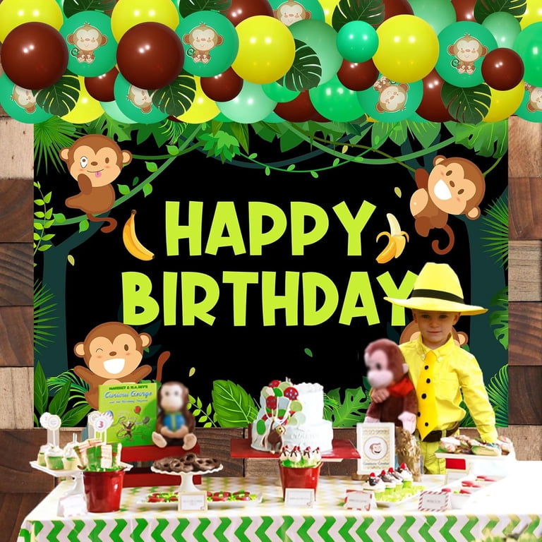 Monkey Birthday Party Supplies Premium Custom Kids Party Supplies