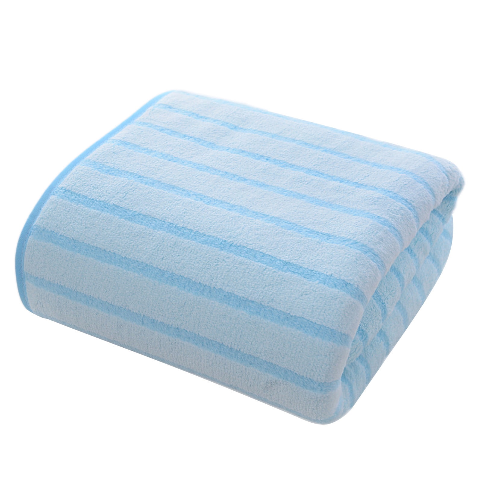 Click here for Birdeem Coral Fleece Striped Towel Household Soft... prices